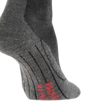 Falke Tk2 Wool Silk Trekking Crew Socks - Grey