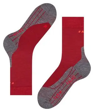 Falke Tk5 Wander Trekking Socks - Red