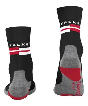 Falke Ru5 Lightweight Running Socks - Black