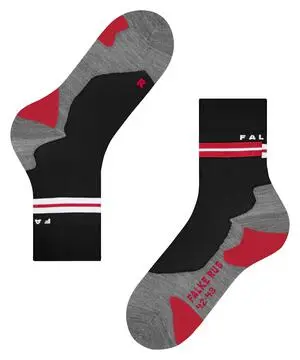 Falke Ru5 Lightweight Running Socks - Black