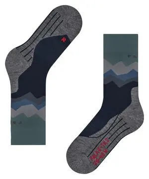 Falke Tk2 Explore Trekking Crew Socks - Blue