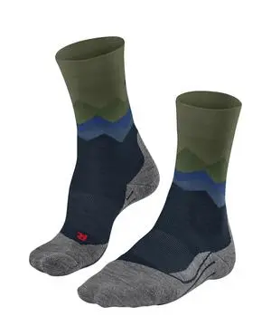 Falke Tk2 Explore Trekking Socks With Merino Wool Blend - Blue