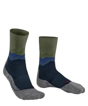 Falke Tk2 Explore Trekking Socks With Merino Wool Blend - Blue