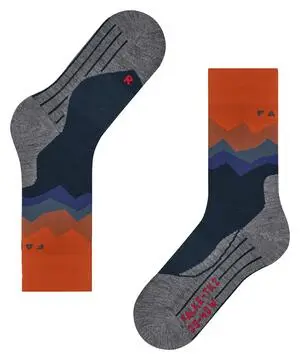 Falke Tk2 Explore Trekking Socks With Merino Wool Blend - Blue