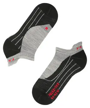 Falke Tk5 Wander Invisible Trekking Socks - Grey