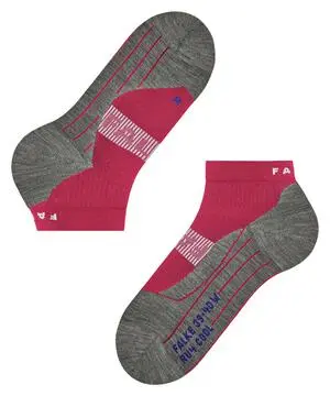 Falke Ru4 Endurance Cool Short Running Socks - Red