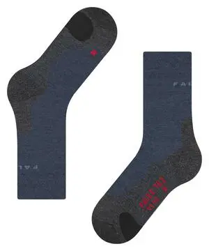 Falke Tk2 Explore Melange Trekking Socks - Blue