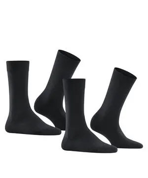 Falke Softmerino 2-pack Crew Socks - Grey