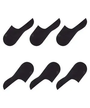Falke Invisible Socks 3 Pack - Black