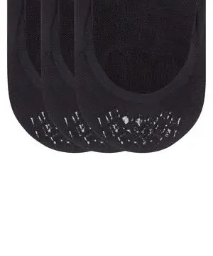 Falke Invisible Socks 3 Pack - Black
