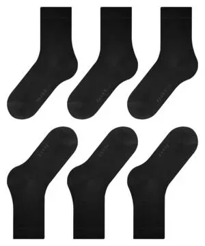Falke Cotton Touch 3-pack Crew Socks