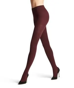 Falke Family Ribbed Tights - Red