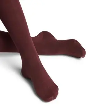 Falke Family Ribbed Tights - Red