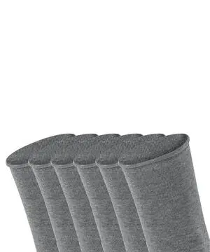 Falke Pack Of Six Crew Socks - Grey
