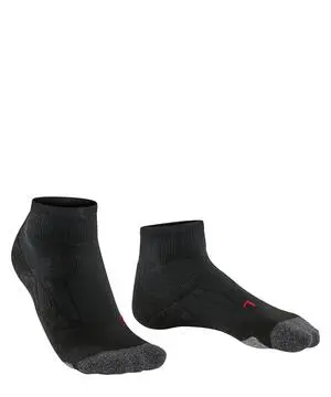 Falke Pl2 Short Padel Sports Socks - Black
