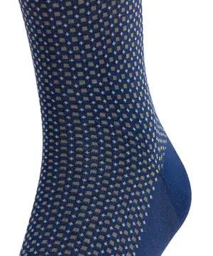 Falke Knee High Patterned Socks - Blue