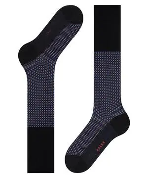 Falke Knee High Socks With Geometric Pattern