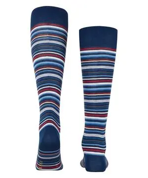 Falke Knee-high Striped Socks - Blue