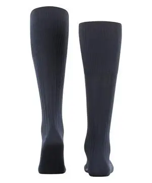 Falke Milano Ribbed Knee High Socks - Blue
