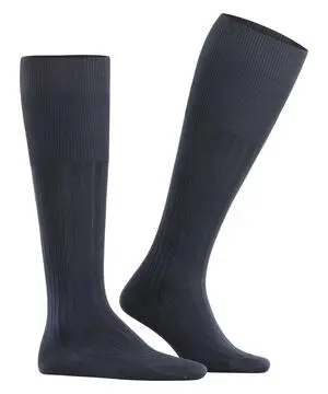 Falke Milano Ribbed Knee High Socks - Blue