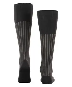 Falke Shadow Knee High Patterned Dress Socks