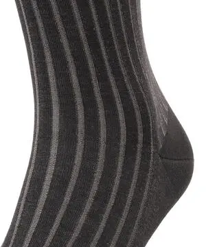 Falke Shadow Knee High Patterned Dress Socks