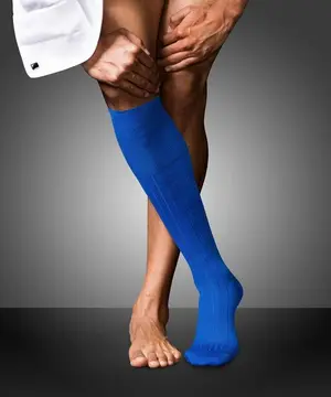 Falke No. 2 Finest Cashmere Ribbed Knee-high Socks