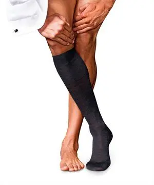 Falke Finest Merino & Silk Socks - Grey