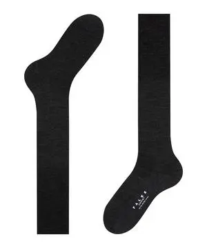 Falke Airport Knee High Socks - Grey