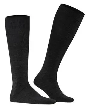 Falke Airport Knee High Socks - Grey