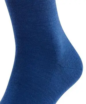 Falke Knee-high Merino Wool And Cotton Blend Socks - Blue