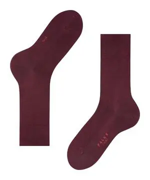Falke Tiago Cotton Dress Socks - Red