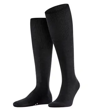 Falke Airport Knee High Socks - Black