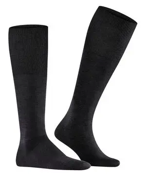 Falke Airport Knee High Socks - Black