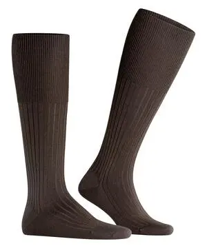 Falke Bristol Pure Merino Wool Ribbed Knee-high Socks