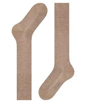 Falke Bristol Pure Knee High Ribbed Merino Wool Socks