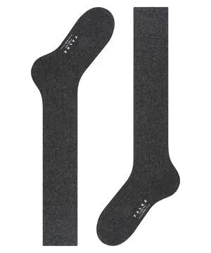 Falke Lhasa Rib Knee-high Socks - Grey