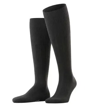 Falke Lhasa Rib Knee High Socks - Black