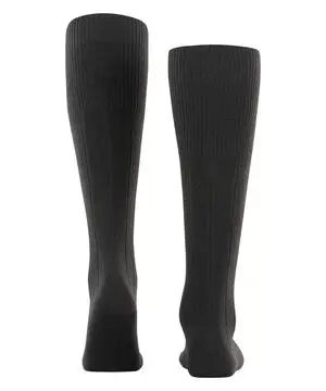 Falke Lhasa Rib Knee High Socks - Black