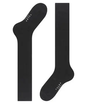 Falke Lhasa Rib Knee High Socks - Black