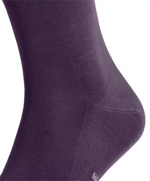 Falke Tiago Ribbed Cotton Dress Socks - Blue