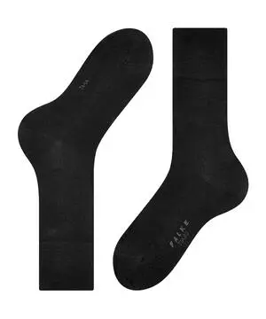 Falke Tiago Cotton Dress Socks - Black