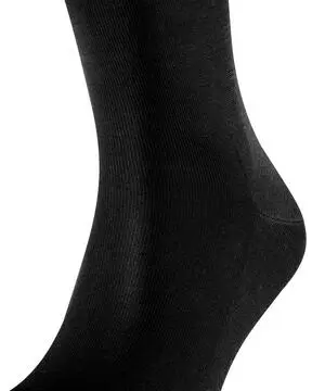 Falke Tiago Cotton Dress Socks - Black