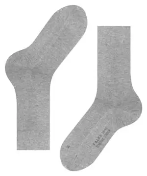 Falke Sensitive London Crew Socks - Grey