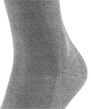 Falke Family Ribbed Crew Socks - Grey
