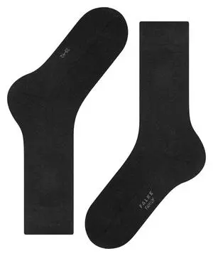 Falke Family Cotton Blend Crew Socks - Grey