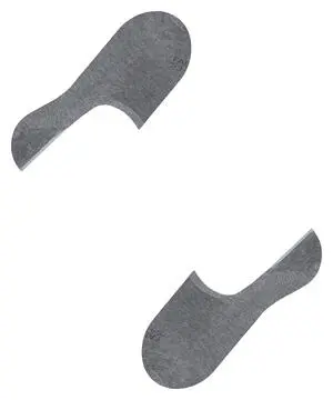 Falke Step High Cut Invisible Socks - Grey