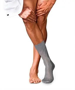 Falke No. 10 Pure Fil Dâ´ãcosse Socks - Grey