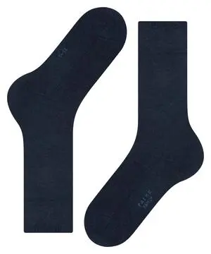 Falke Family Ribbed Crew Socks - Blue