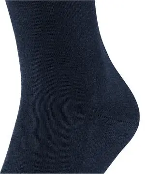 Falke Family Ribbed Crew Socks - Blue